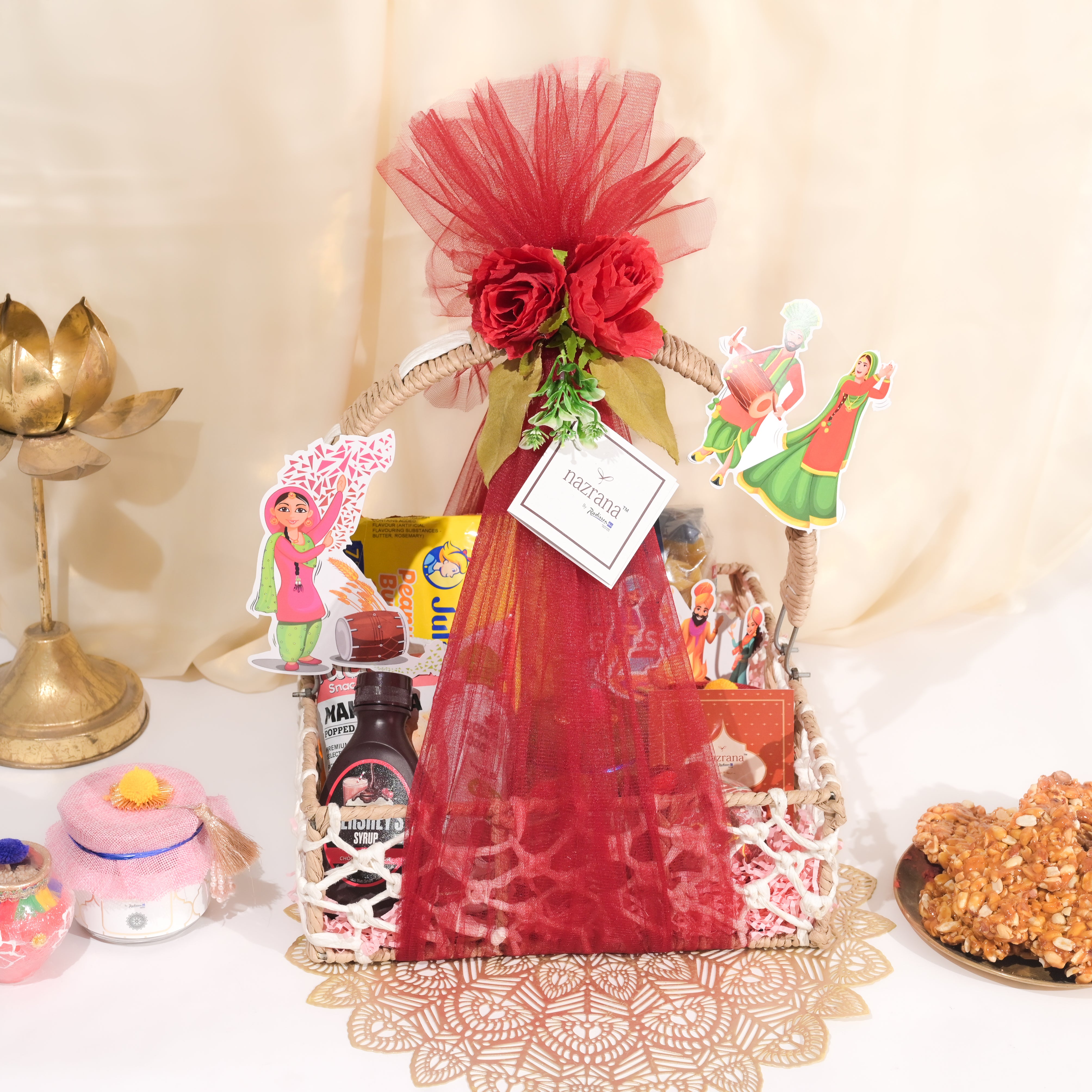 Buy Harvest Gold Hamper Online – Festive Luxury Gifts India | Nazrana ...